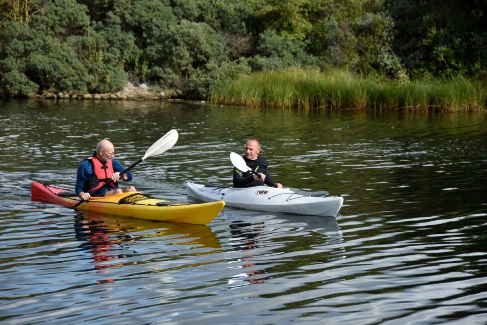 Senior kajaktur fra Herslev Strand - fritidskajakker